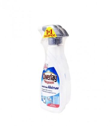 OVERLAY EXPRESS ΚΑΤΑ ΤΩΝ ΑΛΑΤΩΝ ΑΝΤΛΙΑ 650ml 6Χ 1+1 ΔΩΡΟ